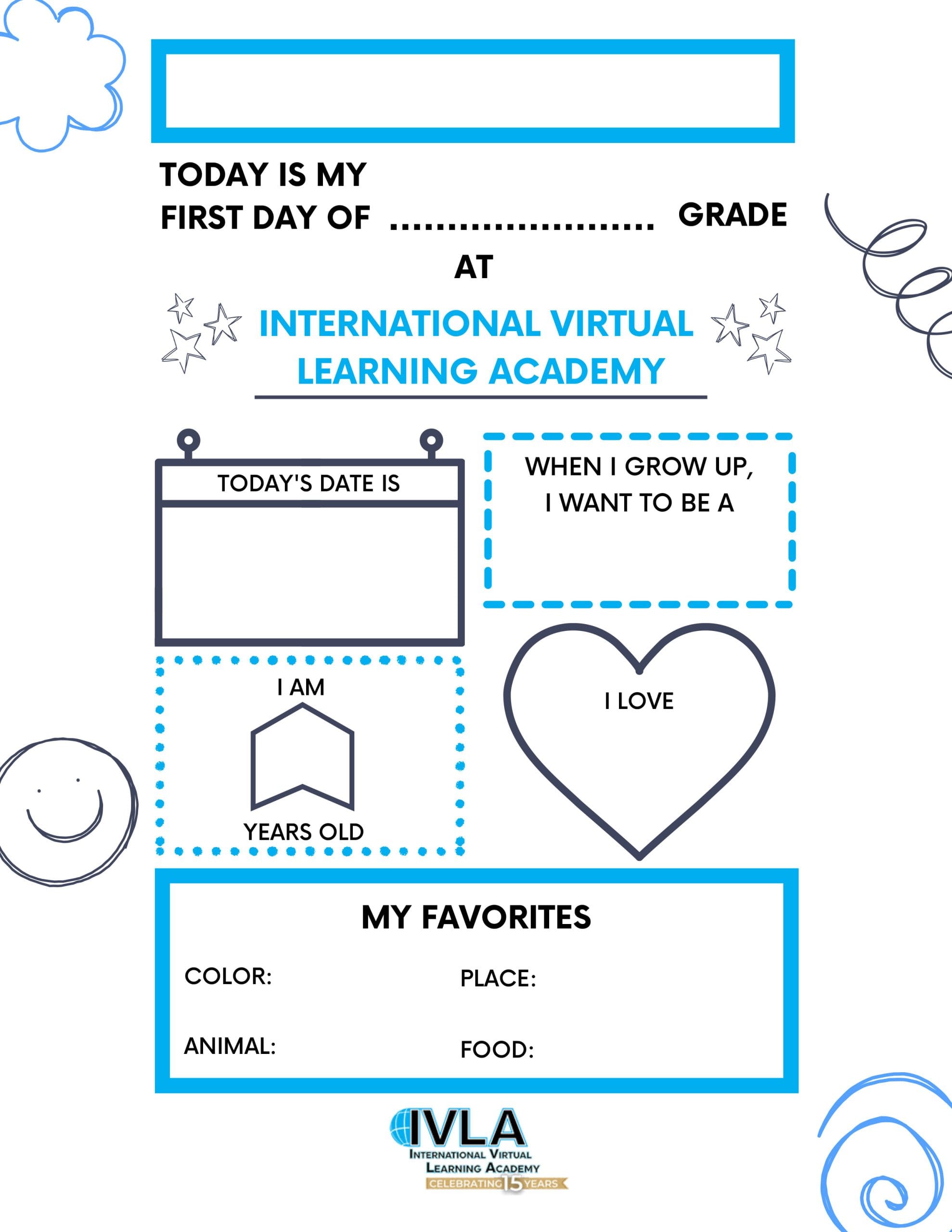 - First Day Of School - Make It A Memory! - International Virtual ...