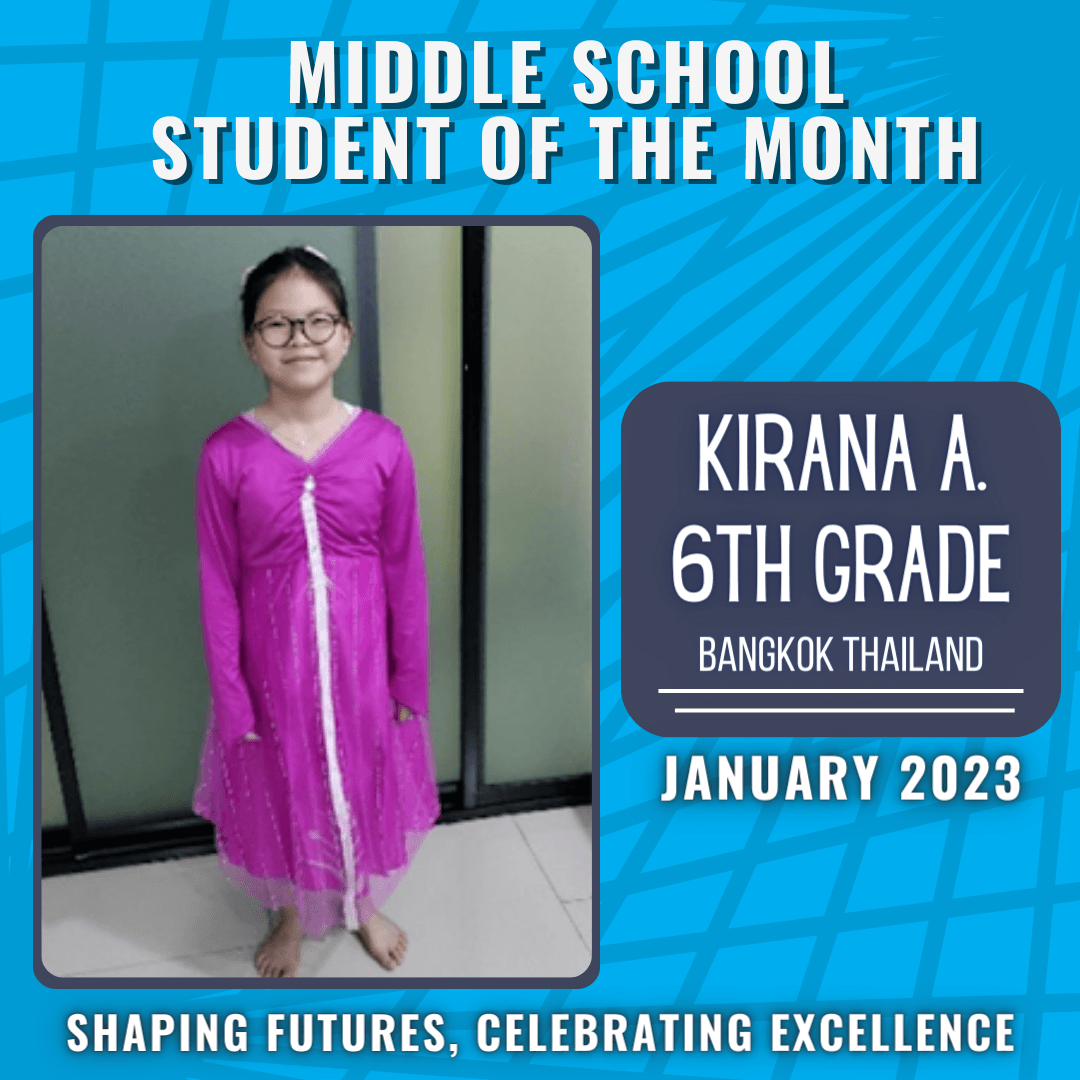 - Kirana A - International Virtual Learning Academy